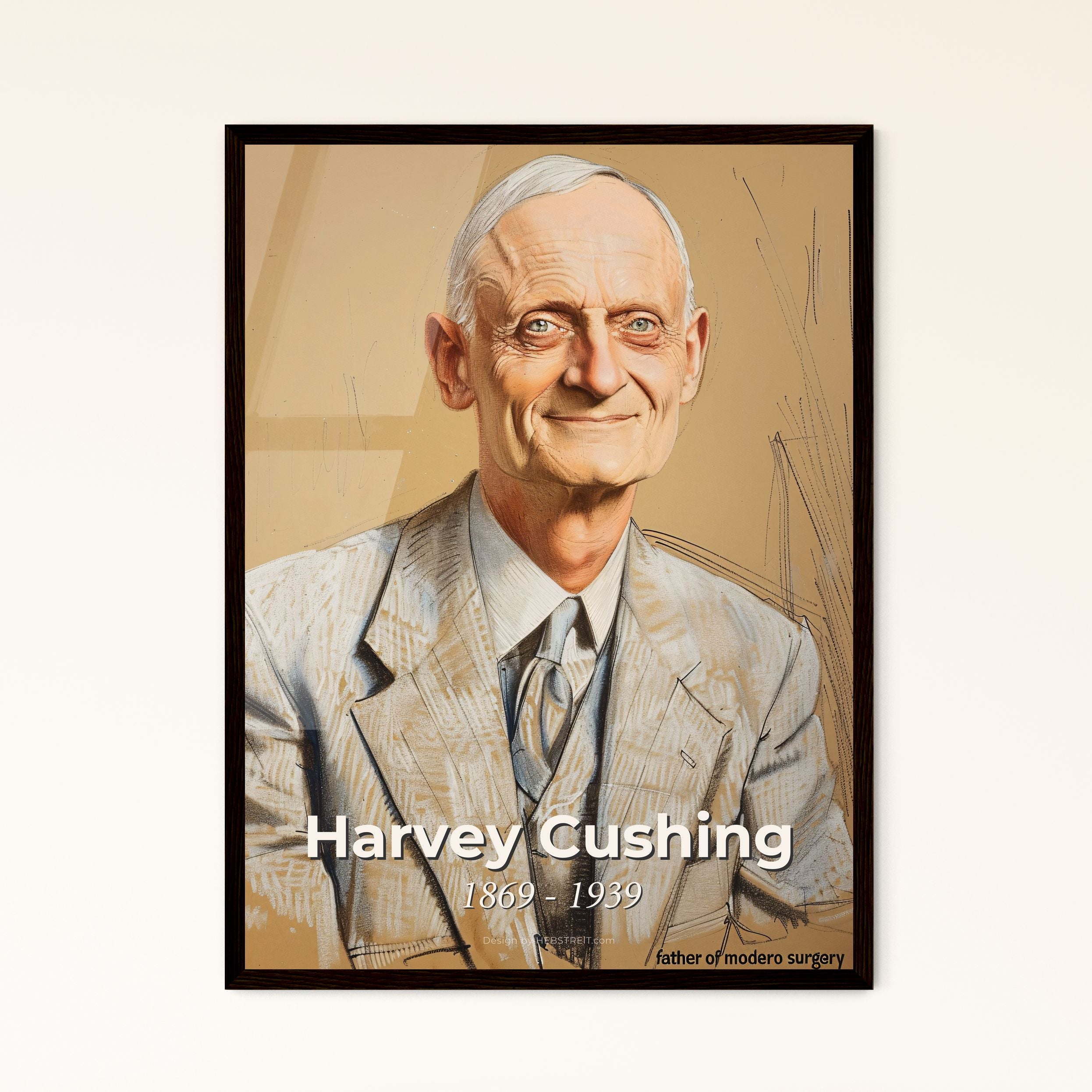 Harvey Cushing, 1869 - 1939, American neurosurgeon - A Man In A Suit – HEBSTREIT