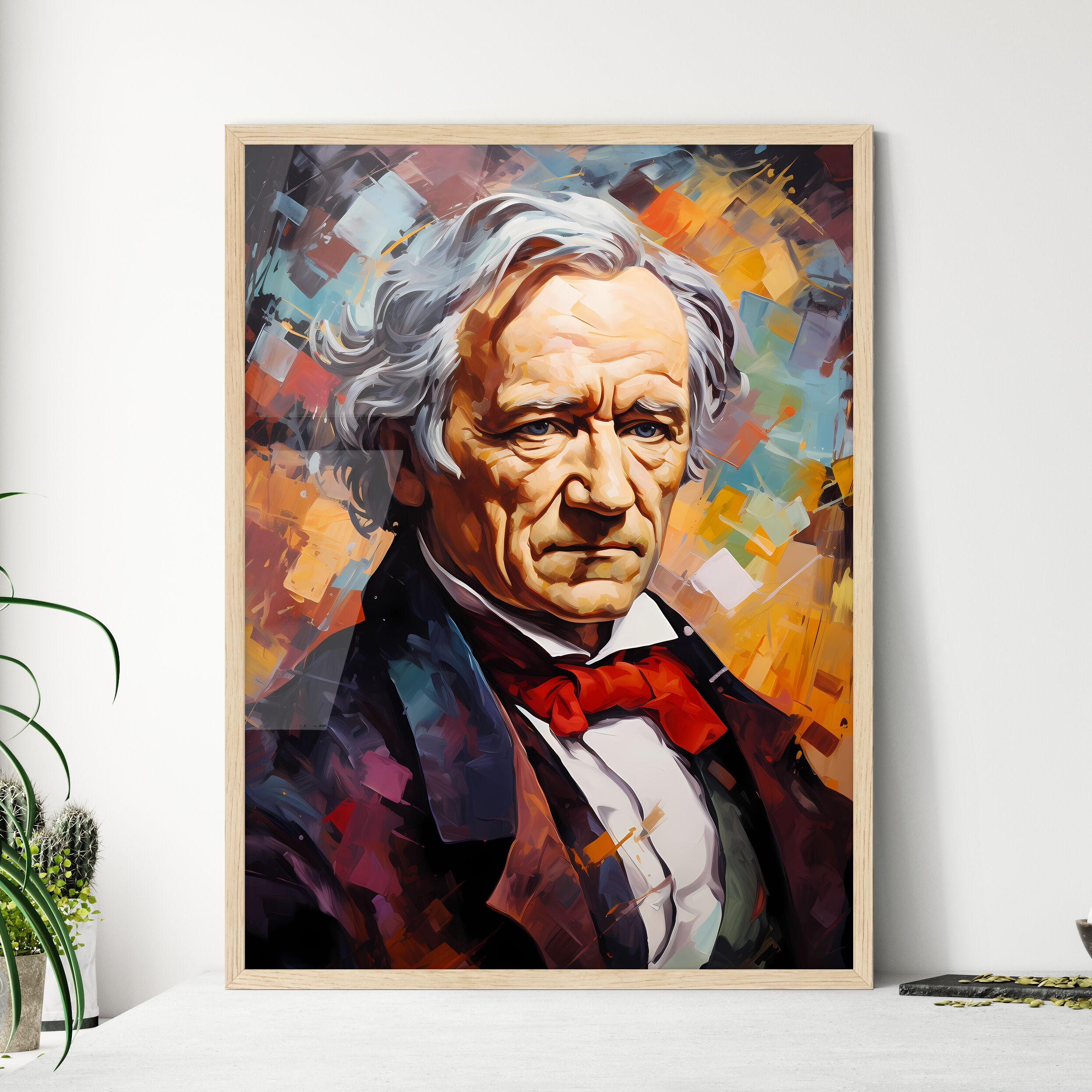 Wilhelm Richard Wagner German Composer Framed Print – HEBSTREIT