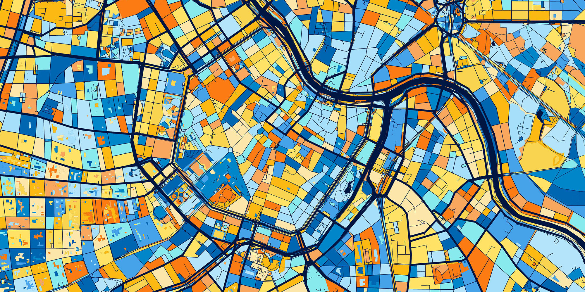Vibrant Art Maps – HEBSTREIT