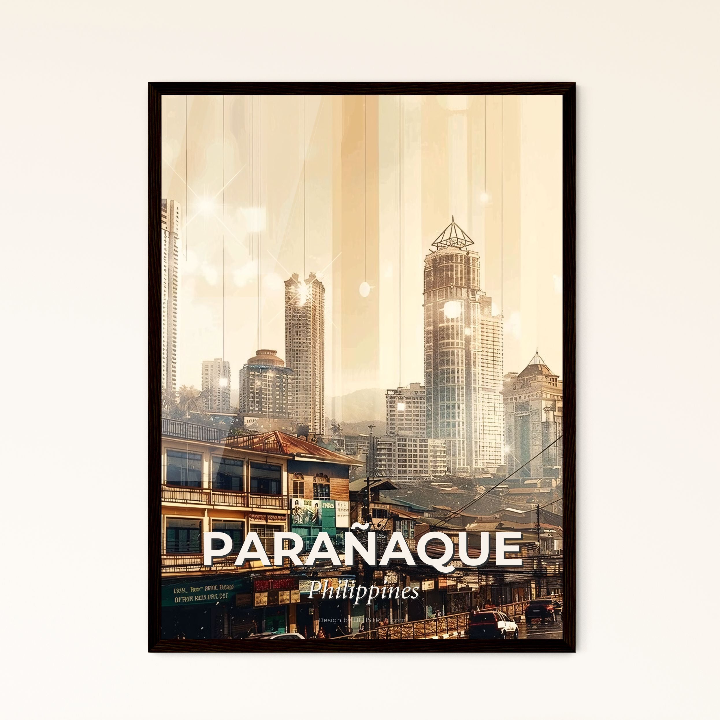 Parañaque Skyline Double Exposure Architecture – HEBSTREIT