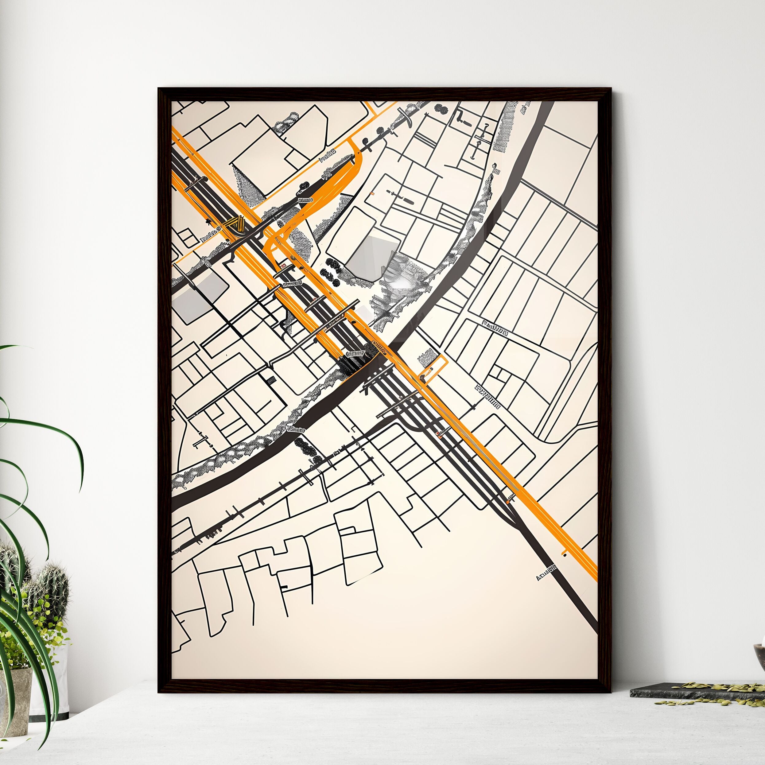 A map of gas pipelines, simple graphic map, official map of gas ...