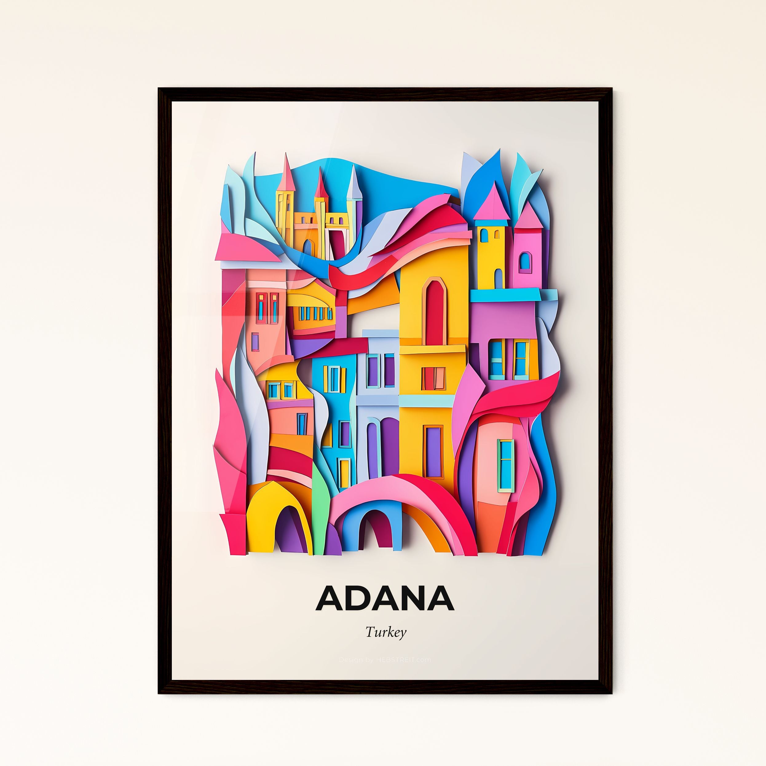 Vivid Adana, Turkey Art Print – HEBSTREIT