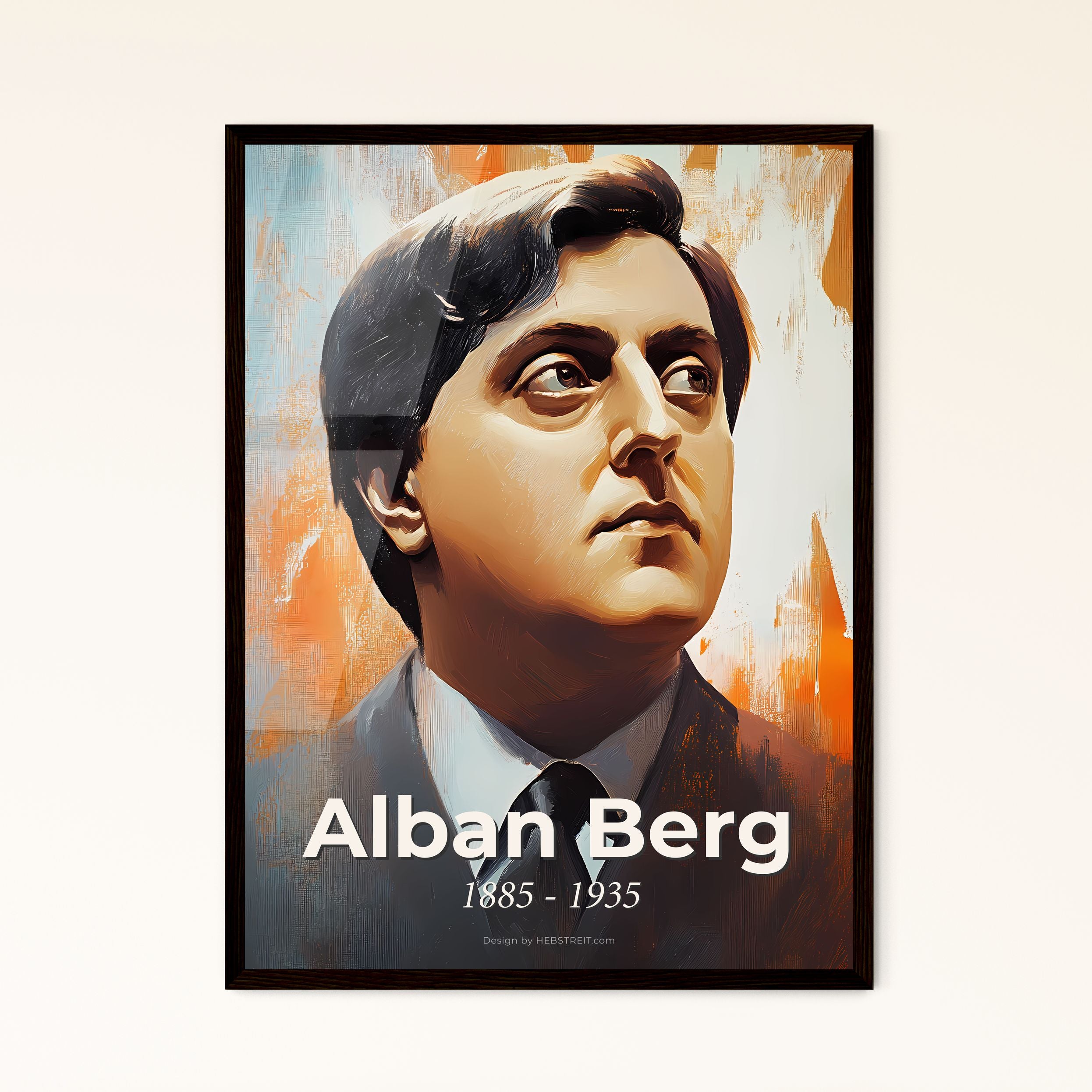 Portrait of Alban Berg, 1885 - 1935 – HEBSTREIT