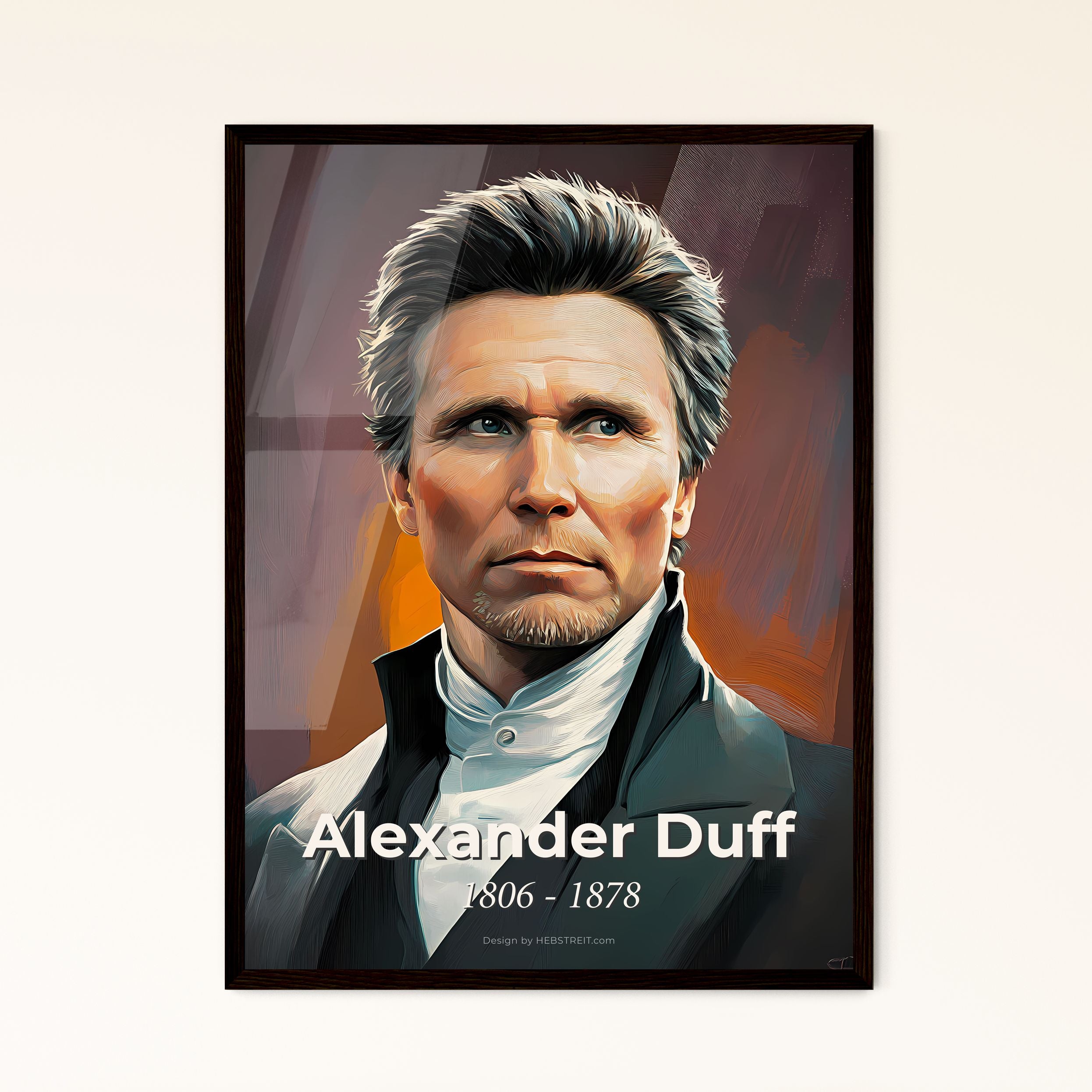 Portrait of Alexander Duff, 1806 - 1878 – HEBSTREIT