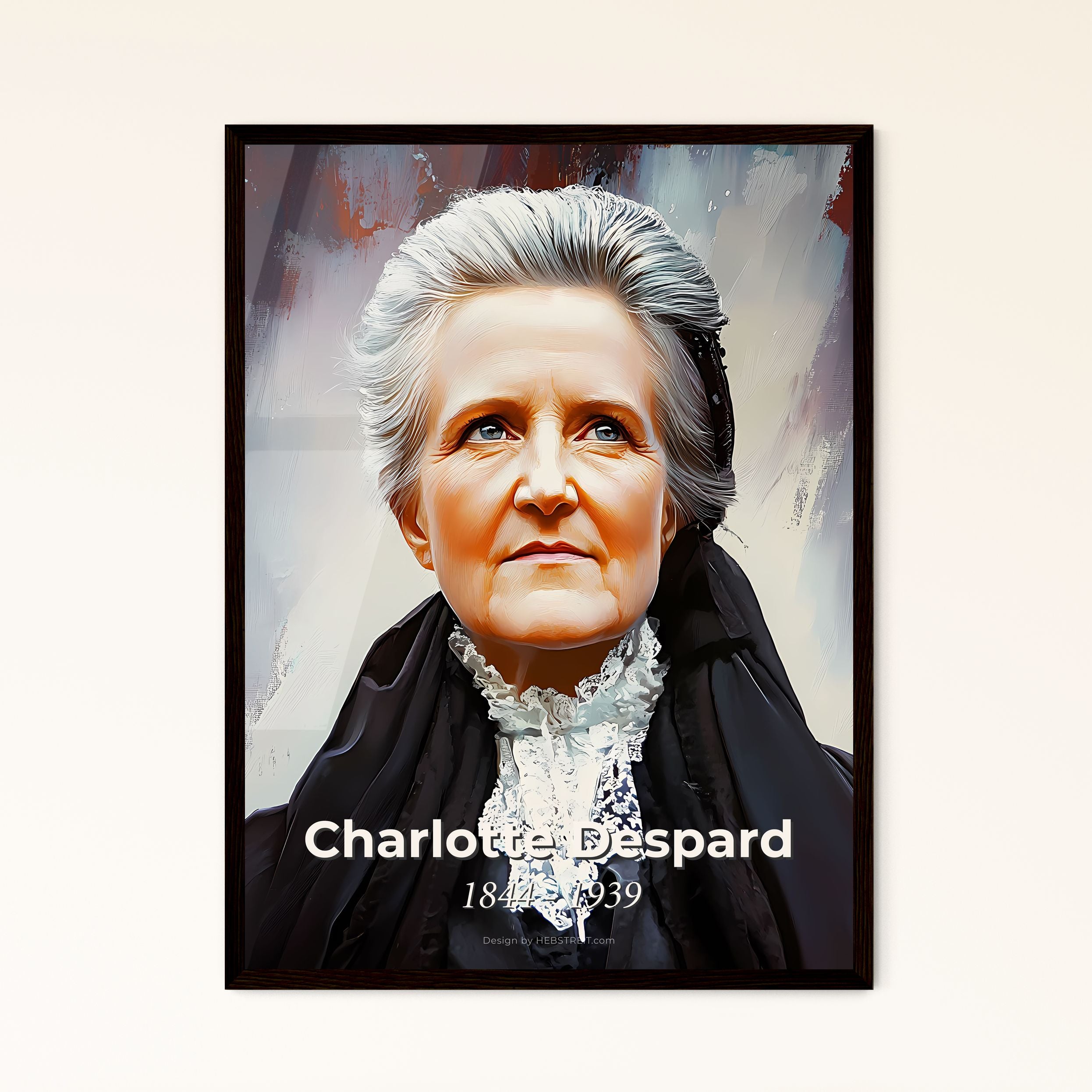 Portrait of Charlotte Despard, 1844 - 1939 – HEBSTREIT