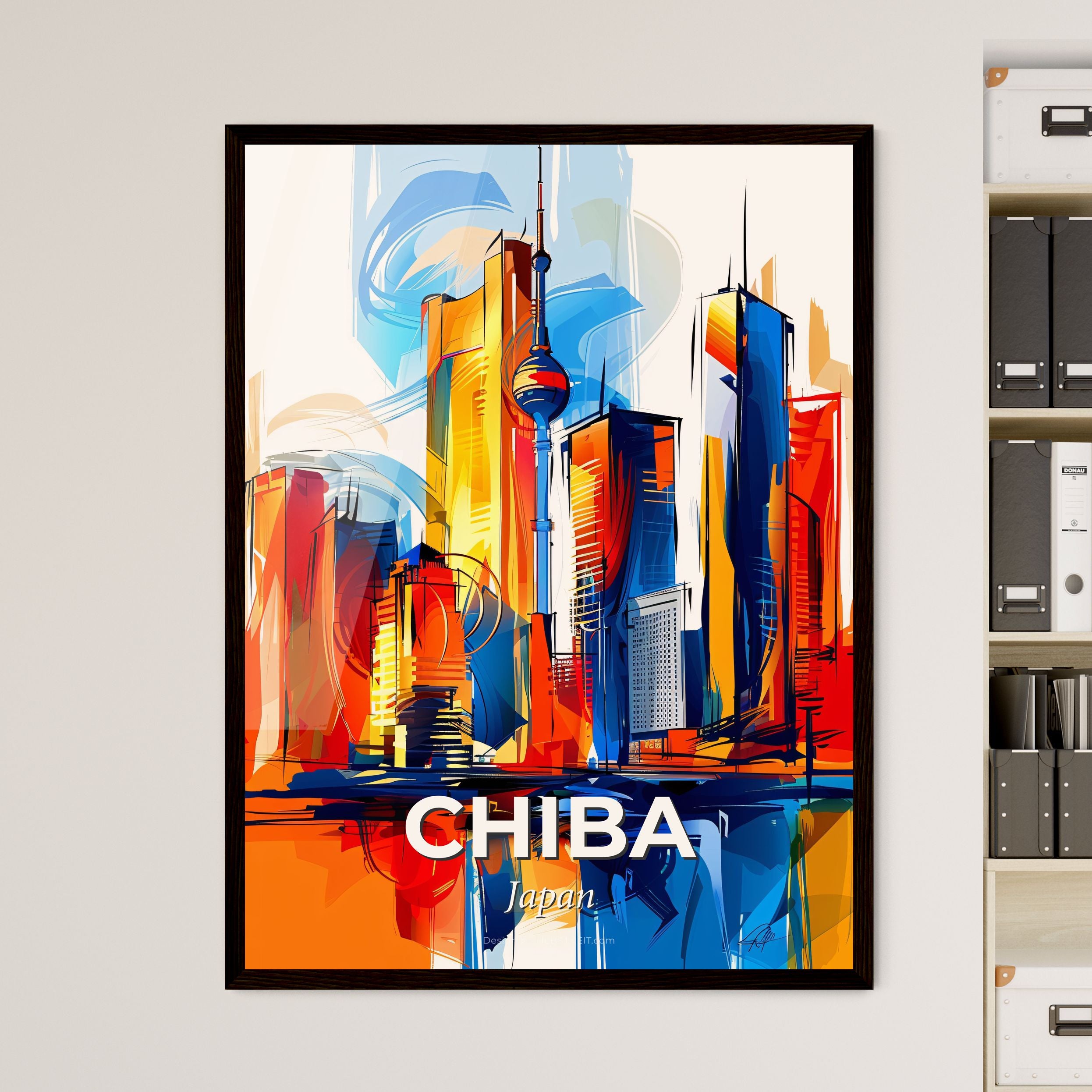 Vibrant Chiba, Japan Painting - Custom Print – HEBSTREIT