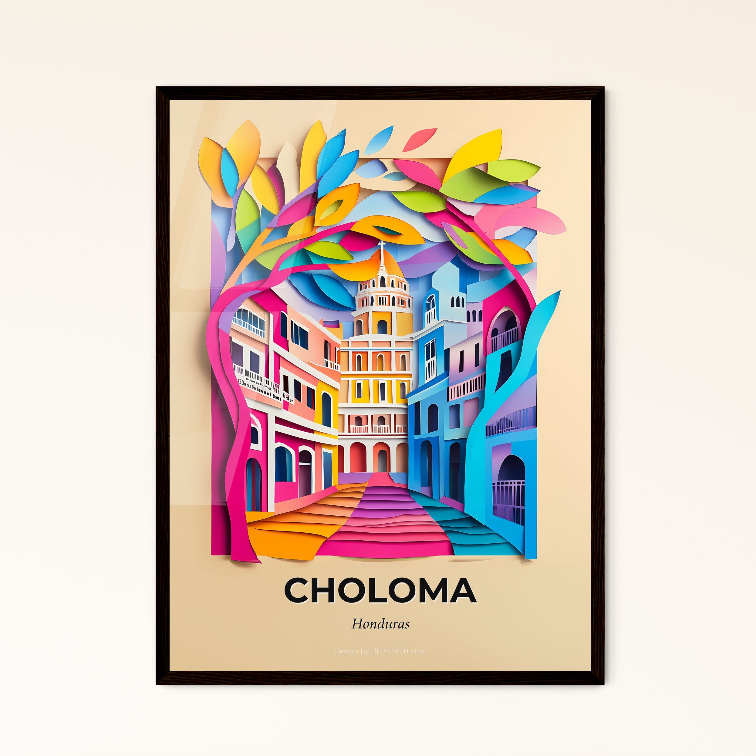 Vivid Choloma, Honduras Art Print – HEBSTREIT