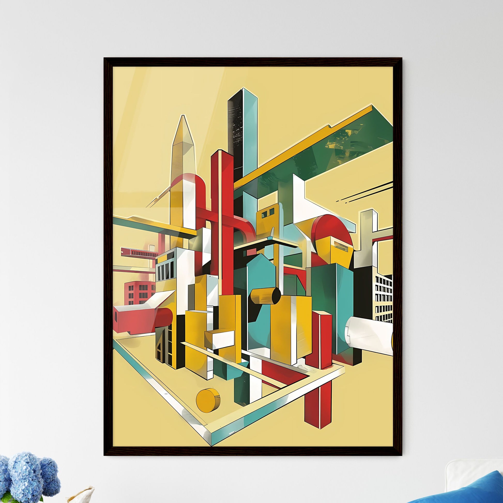 geometric line artwork