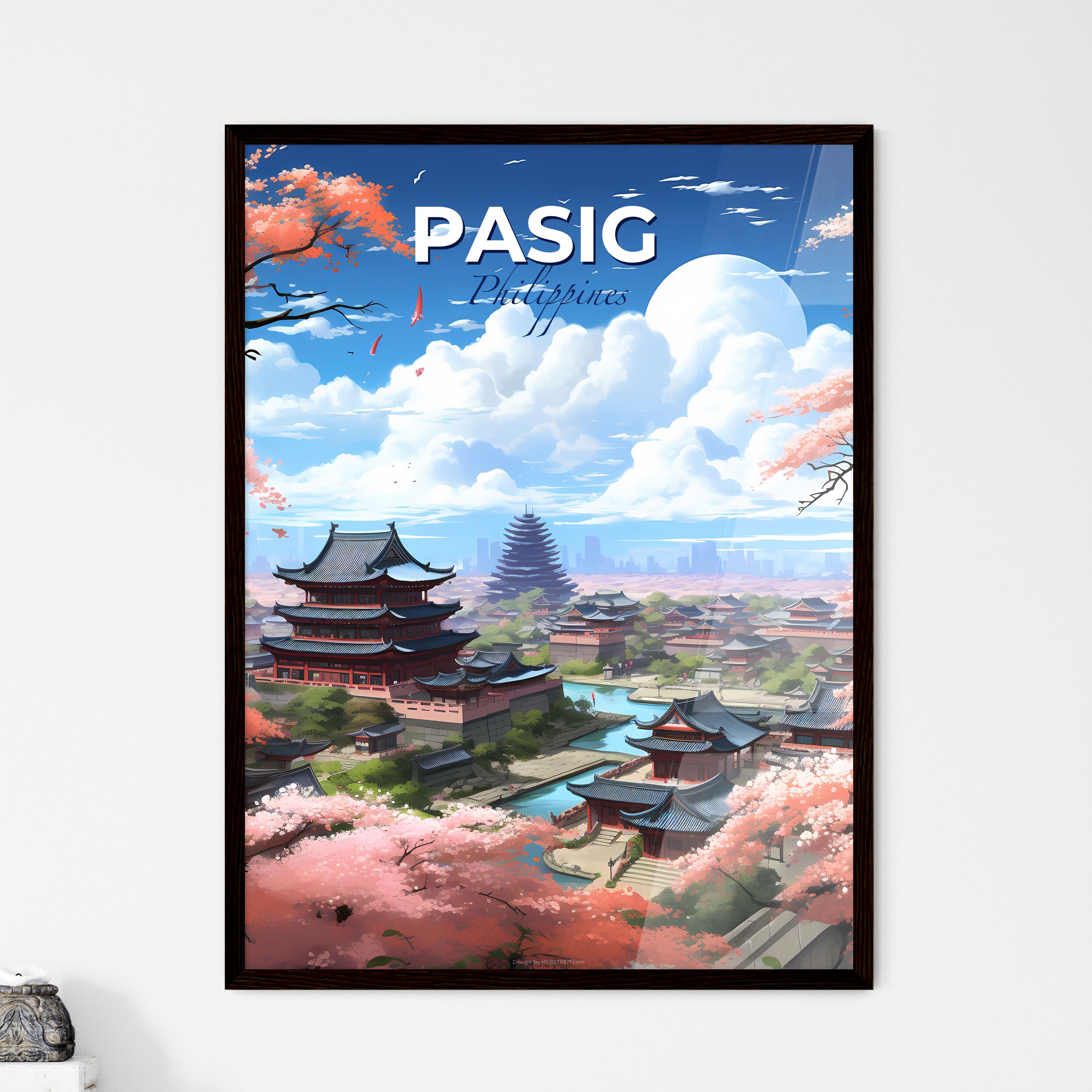 Pasig Philippines Skyline - a landscape of a city with buildings and ...