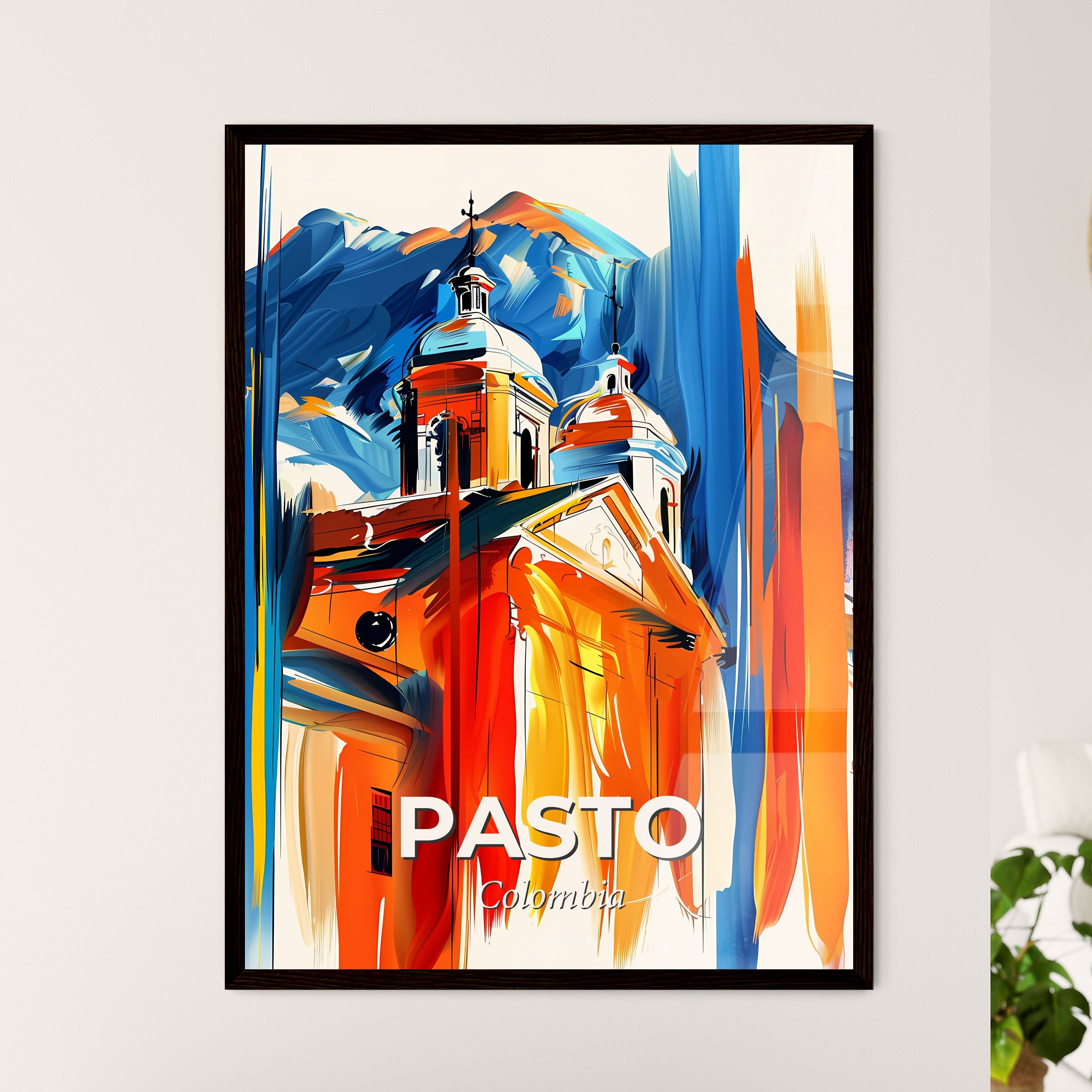 Vibrant Pasto, Colombia Painting - Custom Print – HEBSTREIT