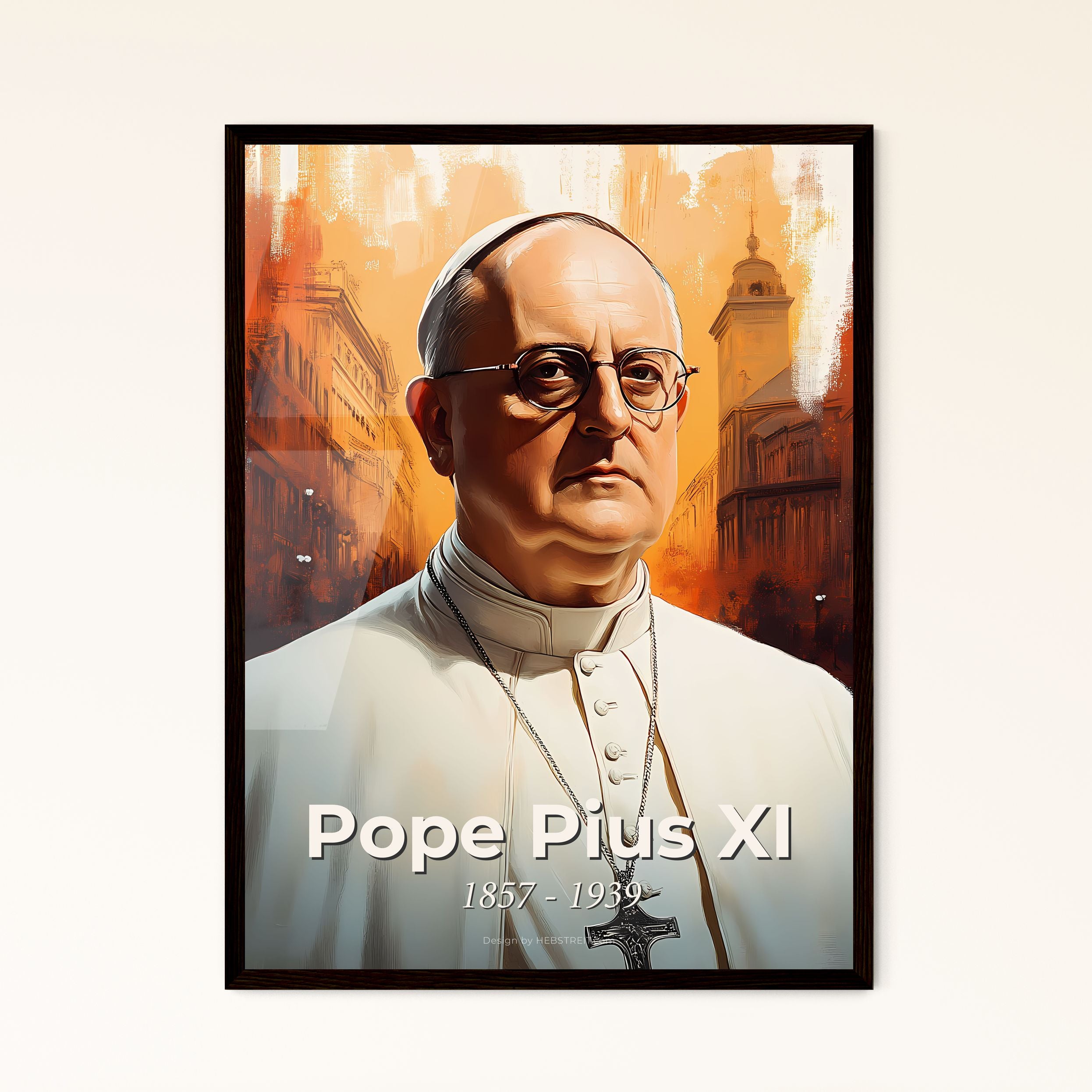 Portrait of Pope Pius XI, 1857 - 1939 – HEBSTREIT
