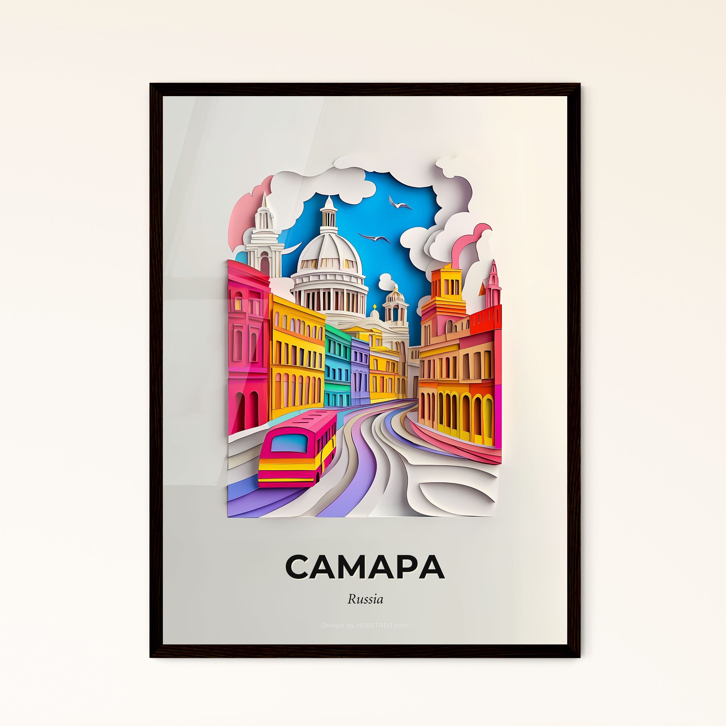Vivid Samara, Russia Art Print – HEBSTREIT