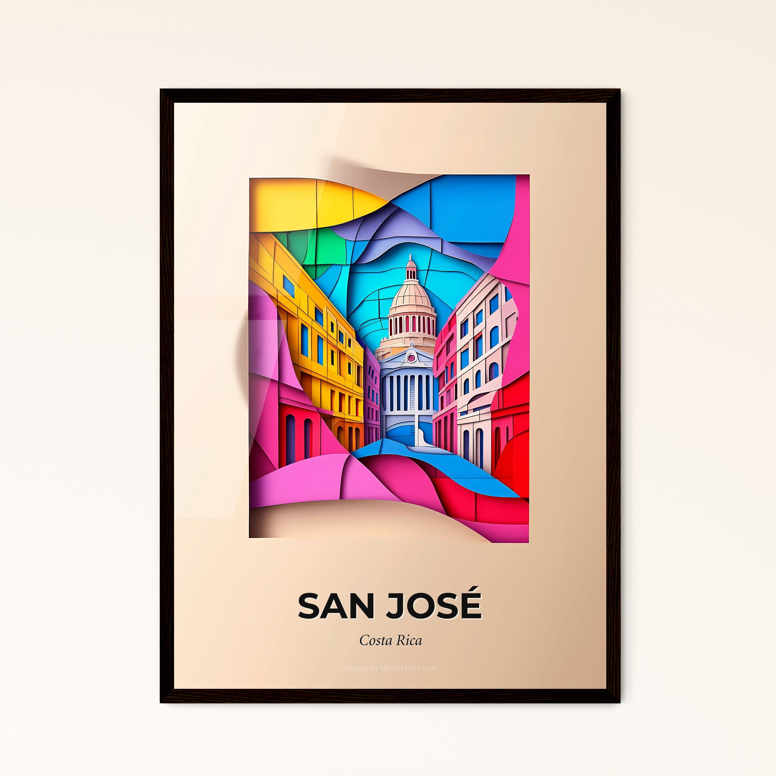 Vivid San José, Costa Rica Art Print – HEBSTREIT