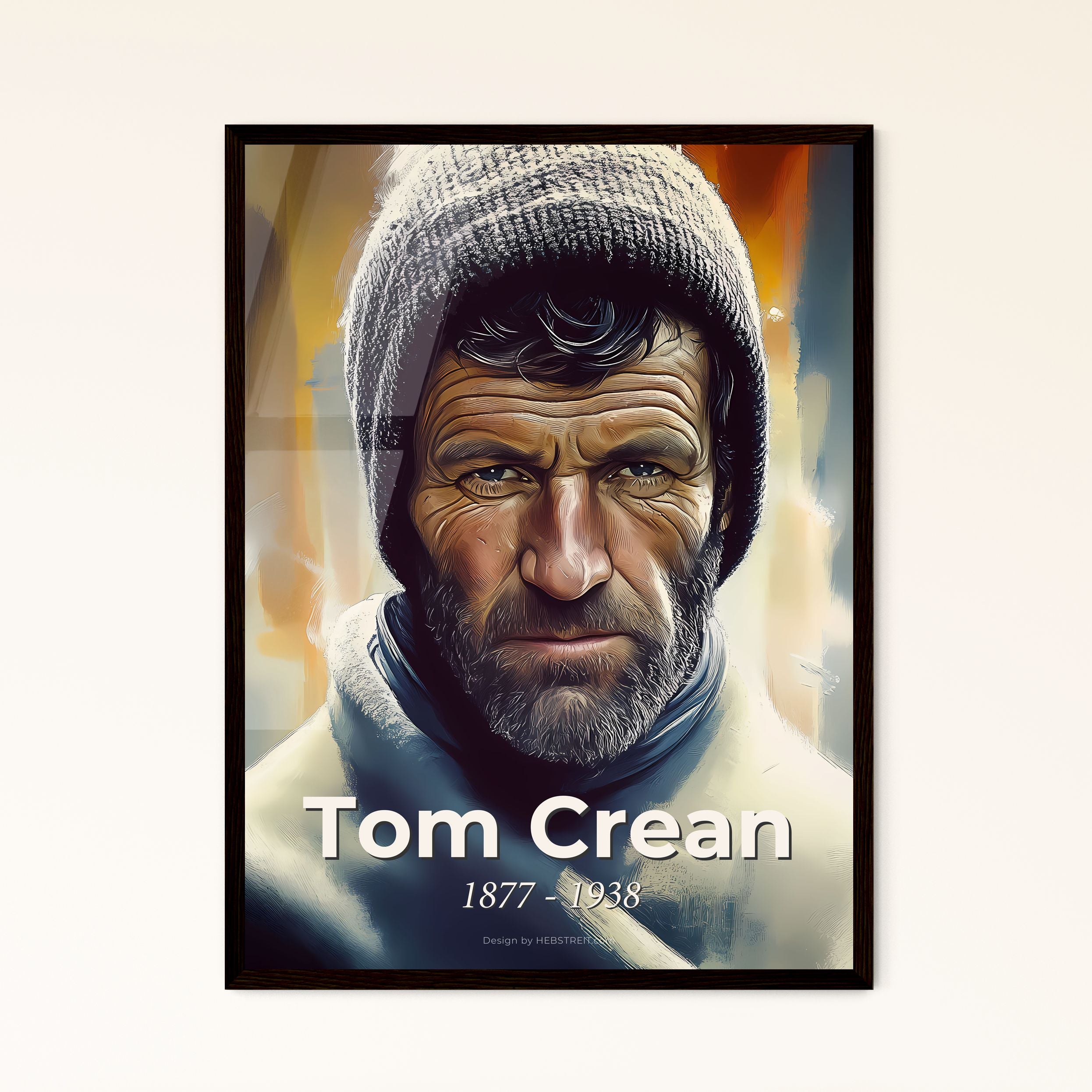 Portrait of Tom Crean, 1877 - 1938 – HEBSTREIT