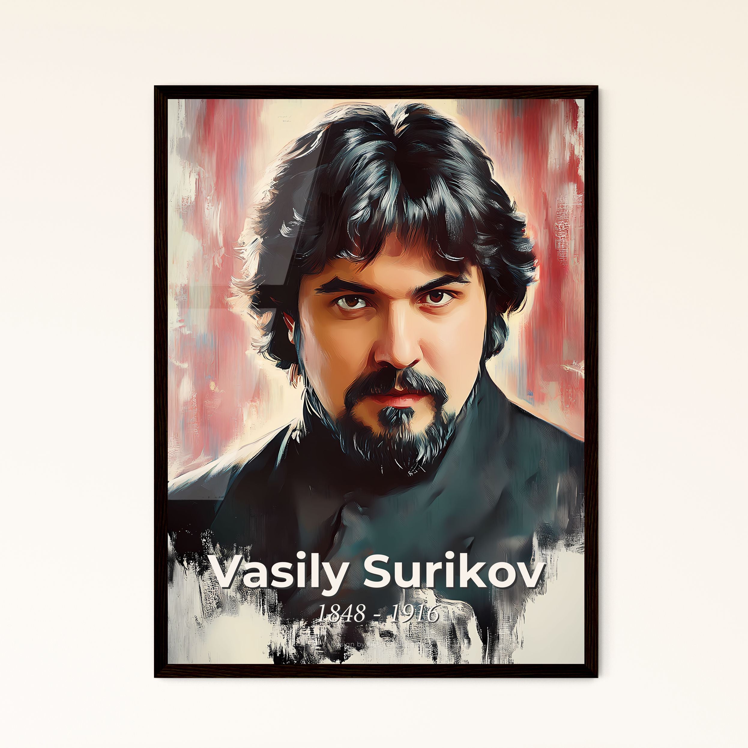 Portrait of Vasily Surikov, 1848 - 1916 – HEBSTREIT