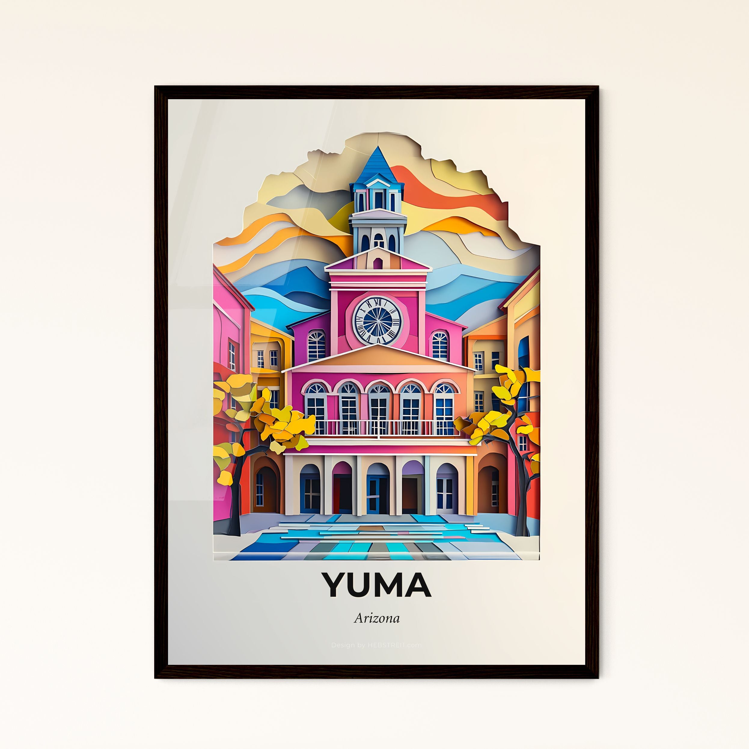 Vivid Yuma, Arizona Art Print – HEBSTREIT