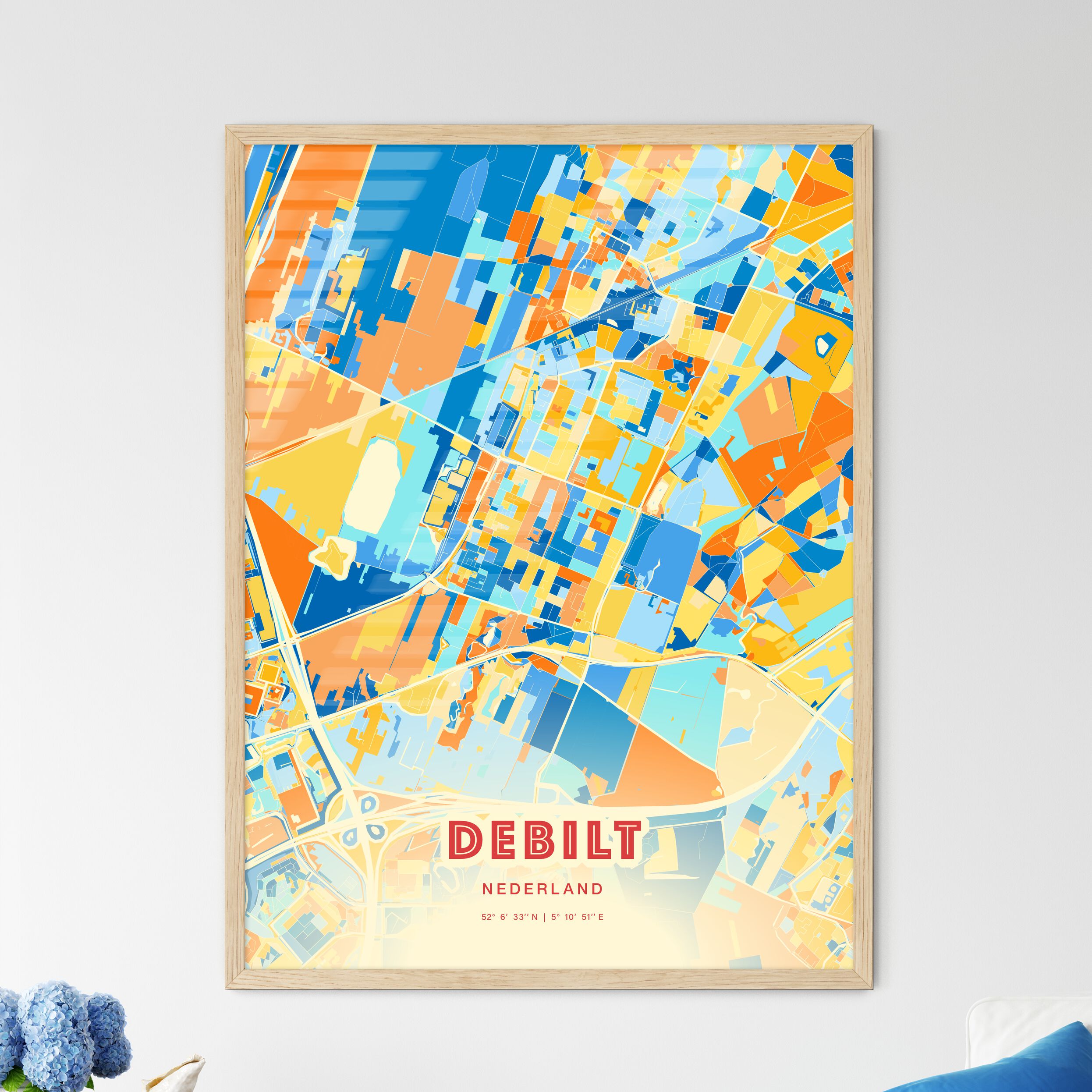 Colorful DE BILT NETHERLANDS Fine Art Print by HEBSTREIT