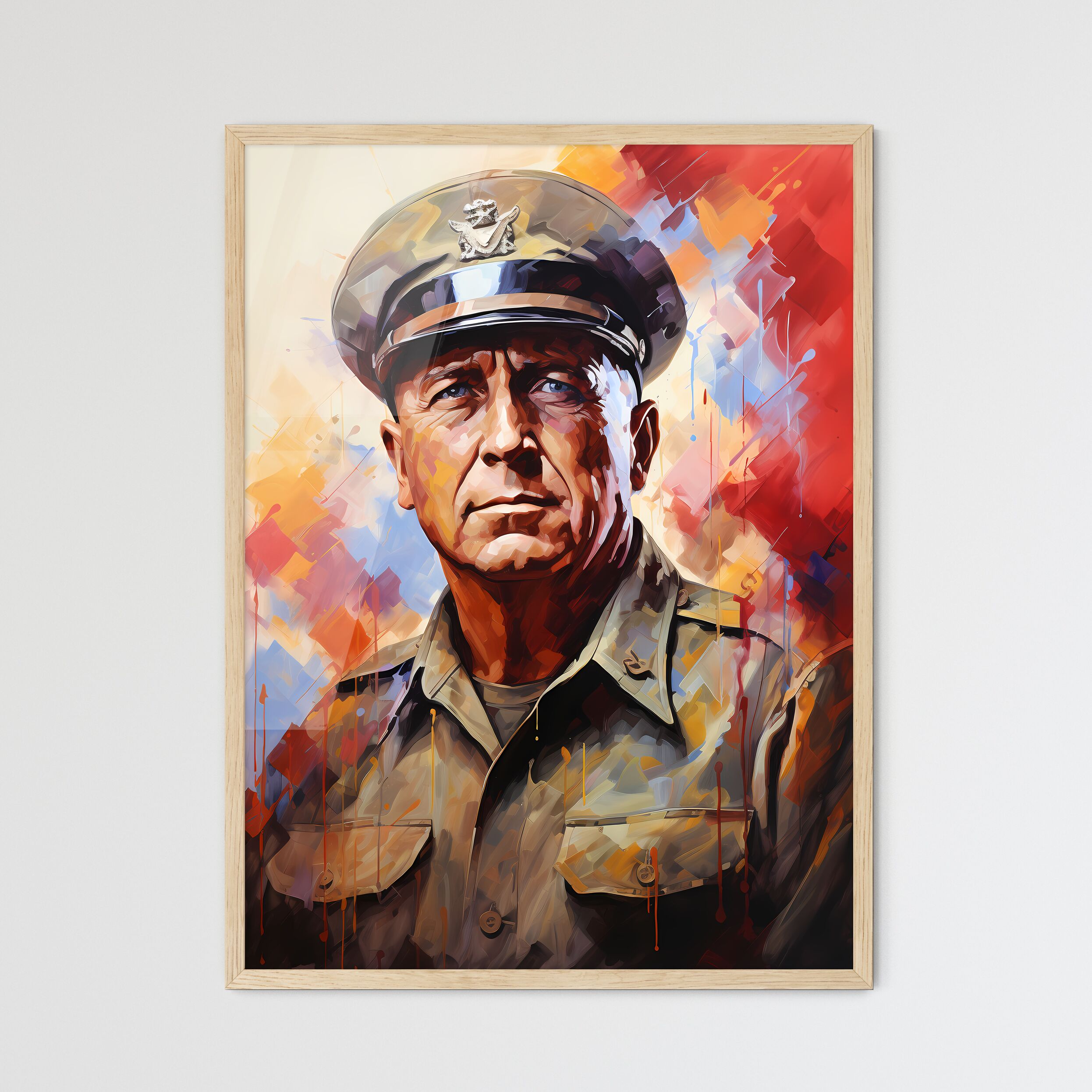 General George Patton - A Man In A Uniform by HEBSTREIT