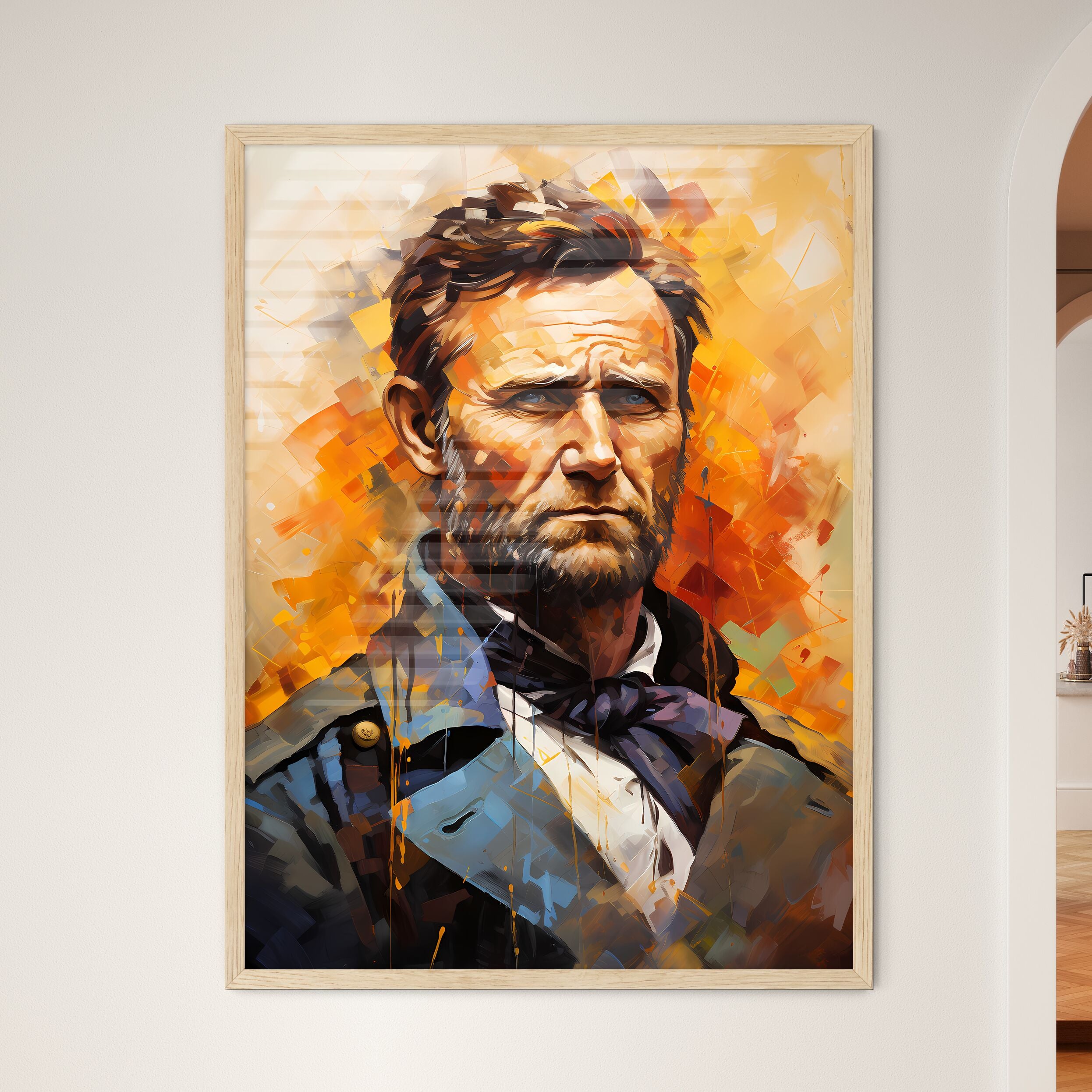 Ulysses S. Grant Portrait - A Painting Of A Man by HEBSTREIT
