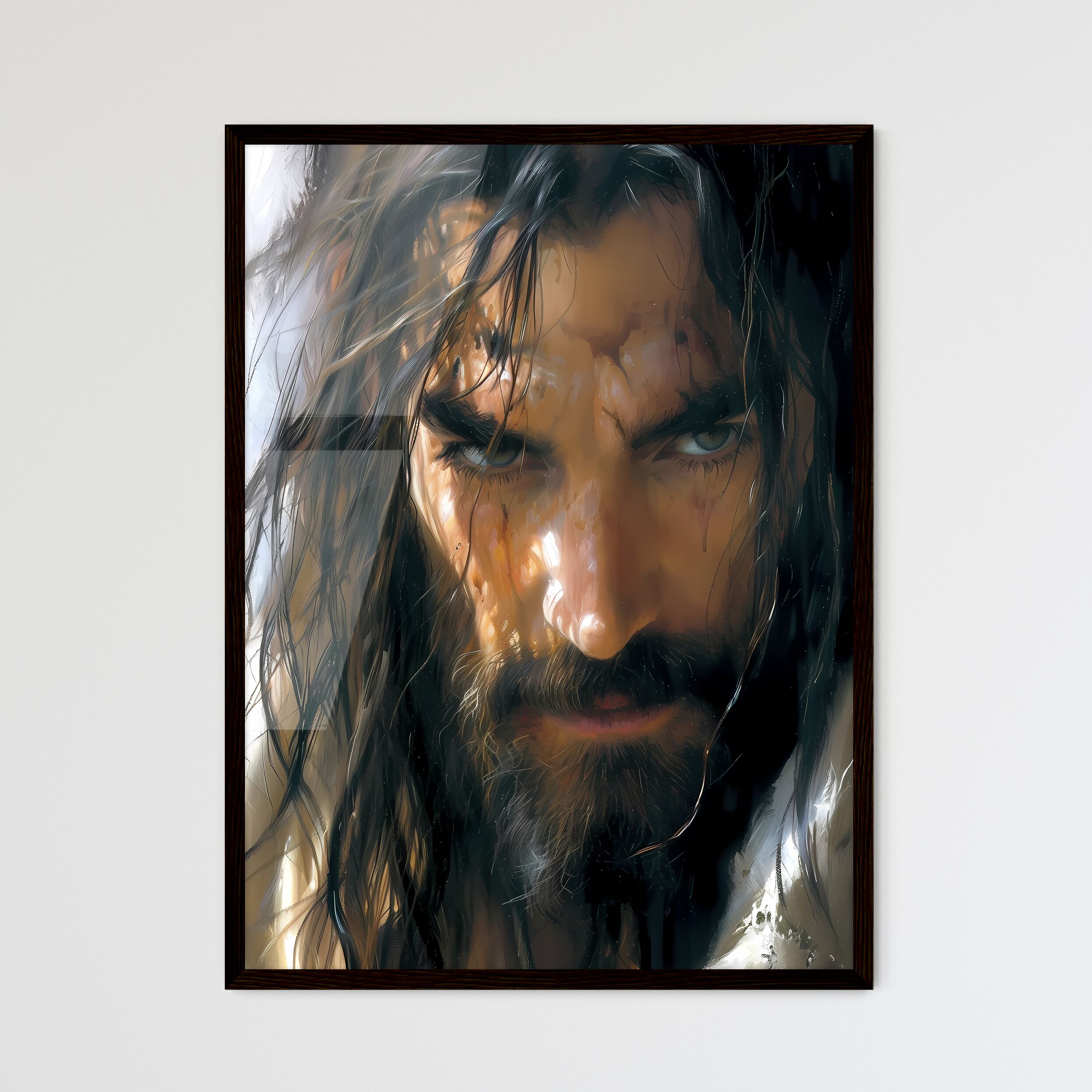 A Christian-themed movie poster - Framed Art Print – HEBSTREIT