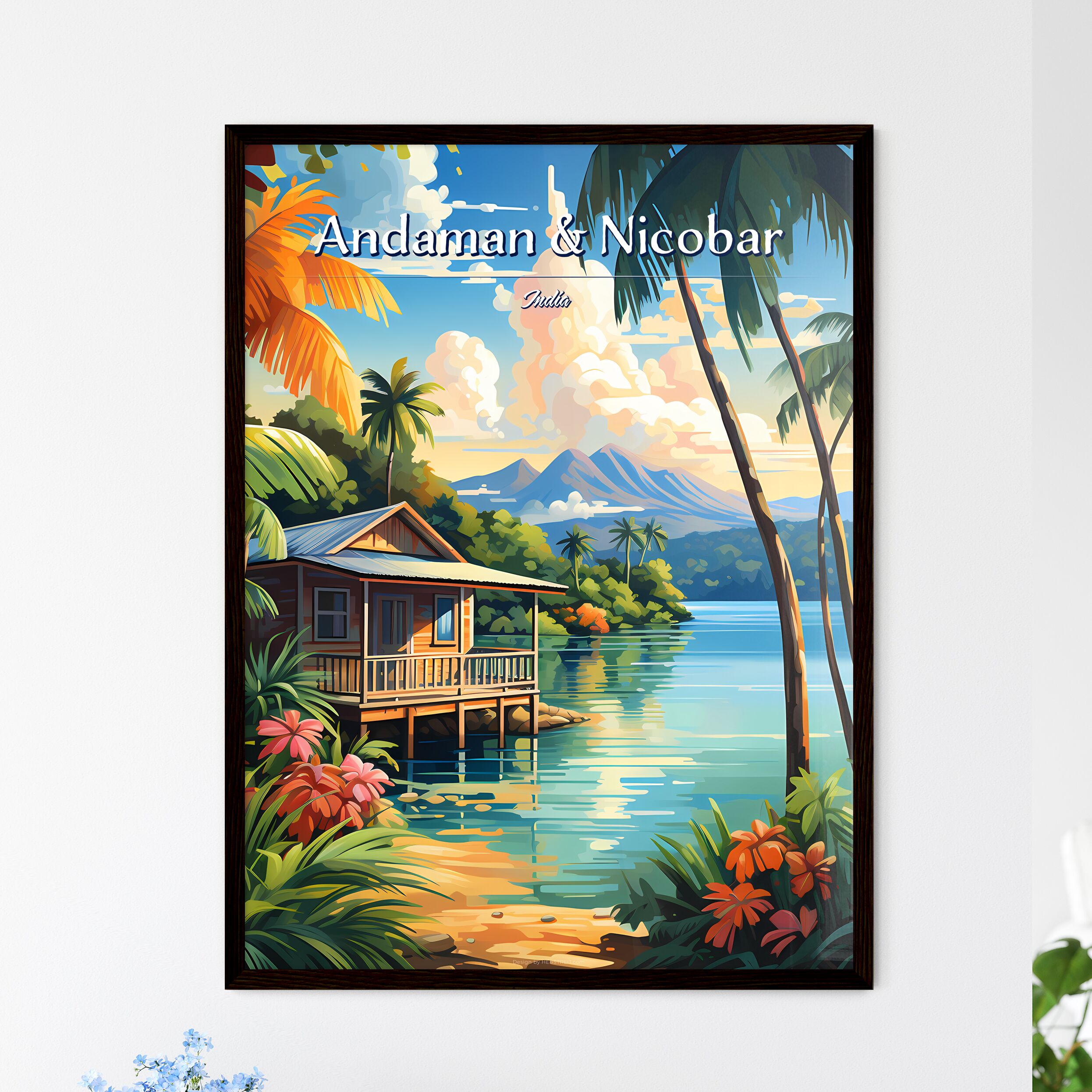 The Andaman & Nicobar Islands - Framed Art Print – HEBSTREIT