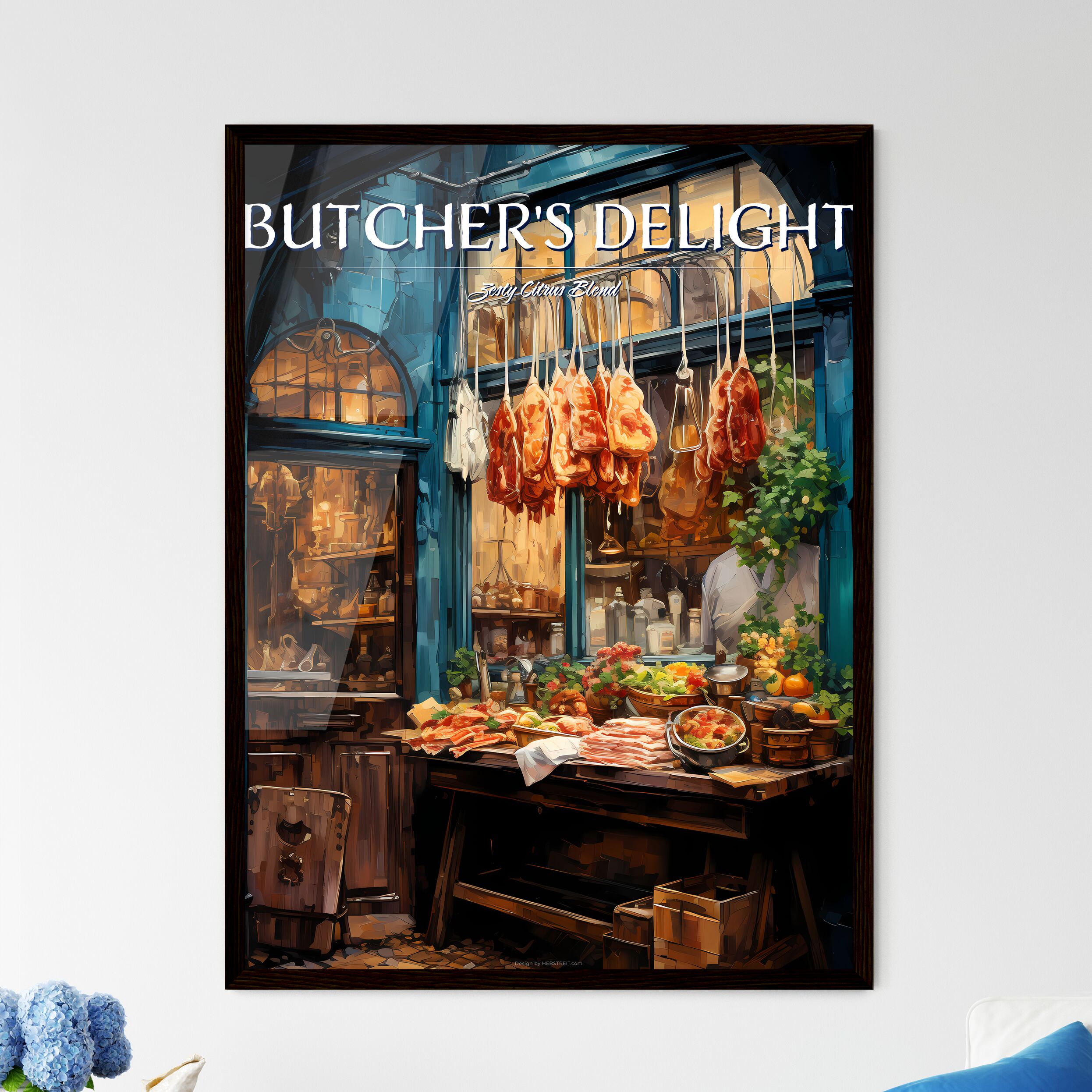 Typical Shop Window Of A Traditional Irish Butcher - A Food In A Store ...